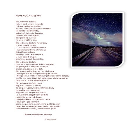 Nevenova pjesma | DOCX