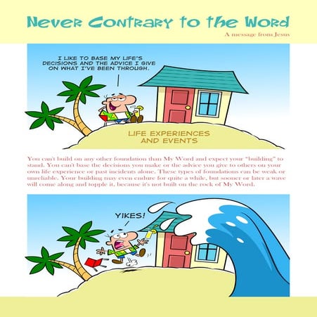 Never Contrary to the Word | PDF