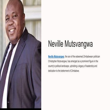 Neville-Mutsvangwa | PPTX