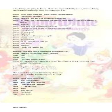 Snow White (Drama) | DOCX