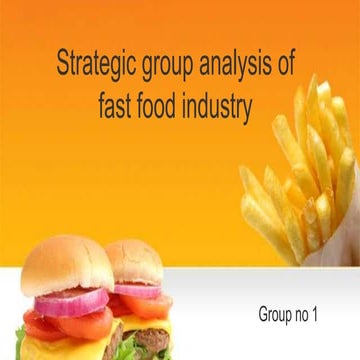 SUSL - Strategic Group Analysis | PPTX