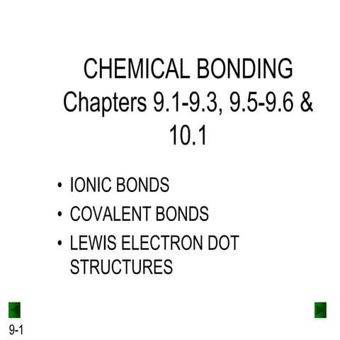 New chm 151 unit 6 power points | PPT