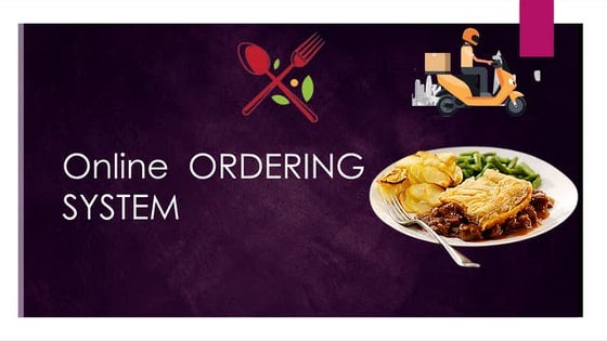 Online food ordering system project report.pdf
