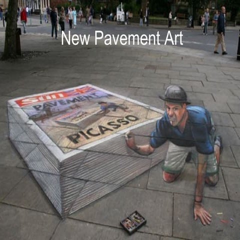 New 3D Pavement Art | PPT