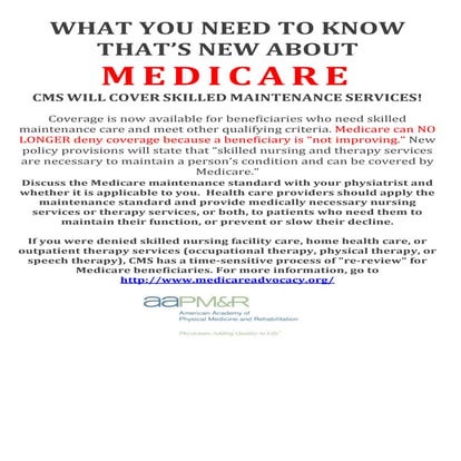 WHAT YOU NEED TO KNOW THAT’S NEW ABOUT MEDICARE | PDF