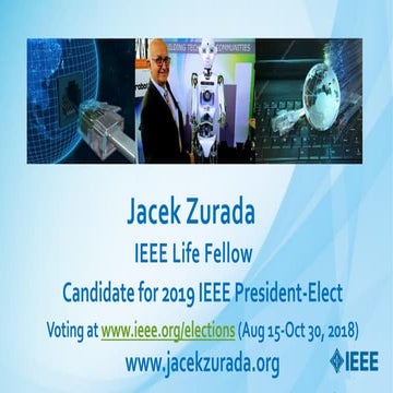 Candidate Presentation for IEEE President | PDF