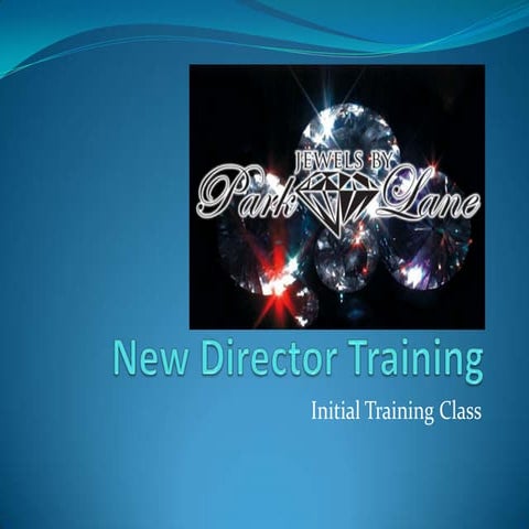 New Director Training | PPT