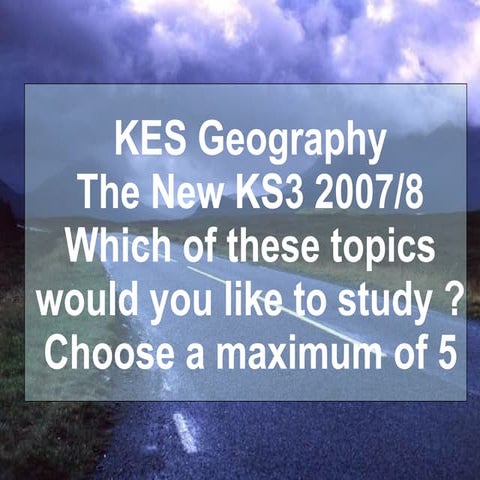 New KS3 Geography | PPT