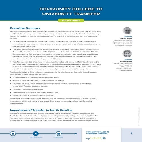 Assessing Transfer Student Performance | PDF