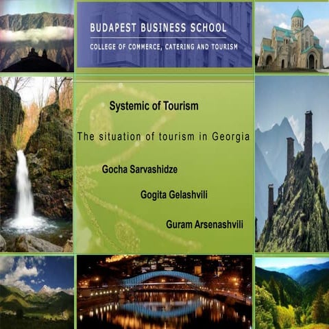 situation of tourism in Georgia | PPTX