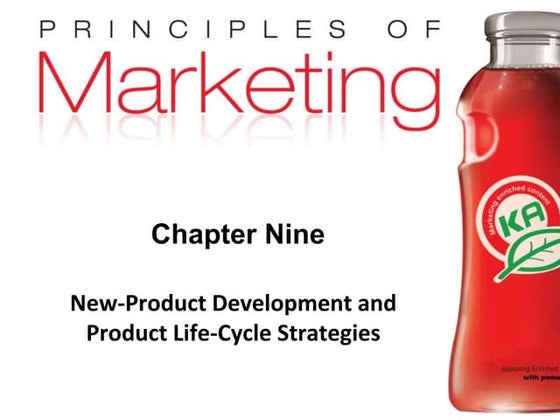 Ch 9 principles of marketing: new product development | PPT