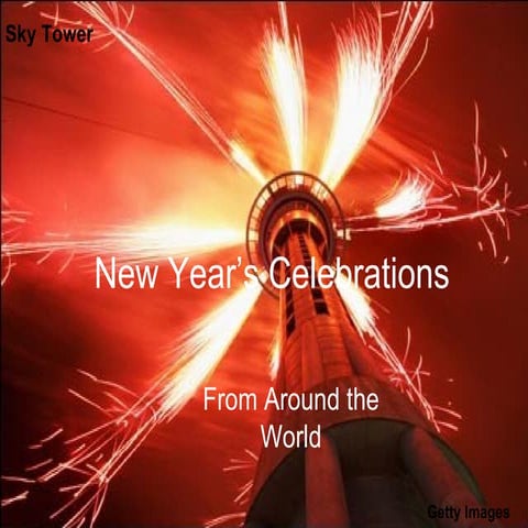 New Year's Celebrations from around the world | PPT
