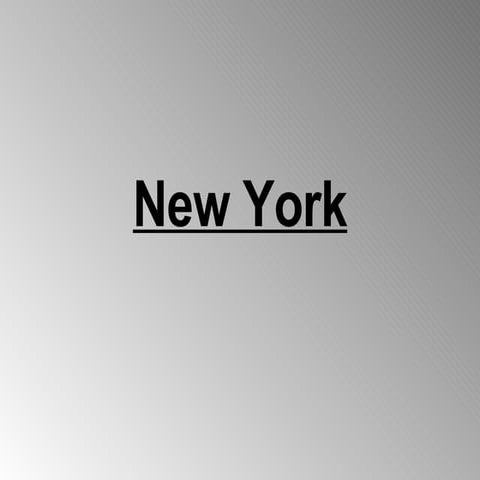 New york | PPTX