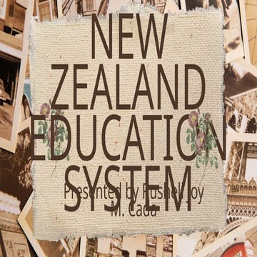 EDUCATIONAL SYSTEM OF NEW-ZEALAND PRESENTATION | PPTX