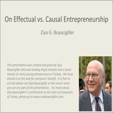 On Effectual vs. Causal Entrepreneurship | PPT