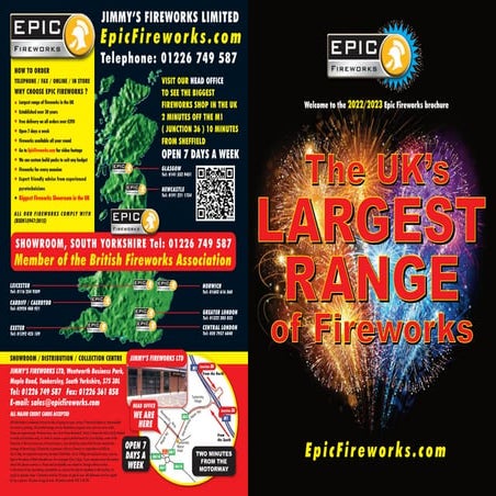 NEW 2022 Epic Fireworks Brochure | PPT