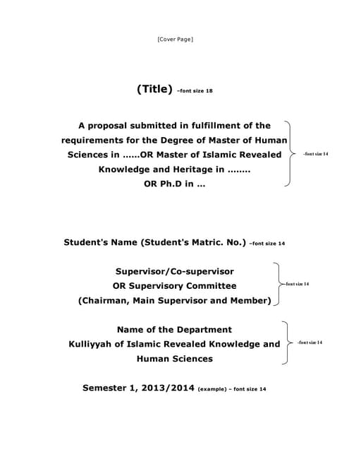 Presentation of PhD Research Proposal (Format).ppt | Postgraduate ...