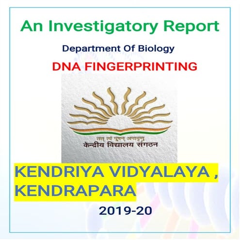 New 352180832 dna-fingerprint-investigatory-project-class-12 | PDF