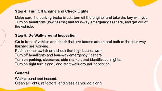 Preventative Maintenance (PMCS) of HMMWV | PPTX