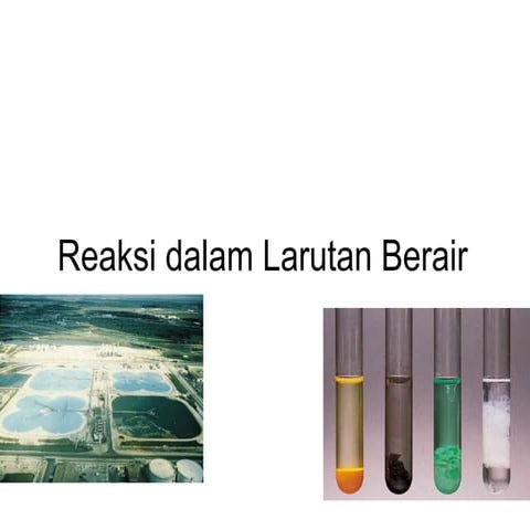 Perhitungan Pembuatan Larutan Pereaksi | PPTX