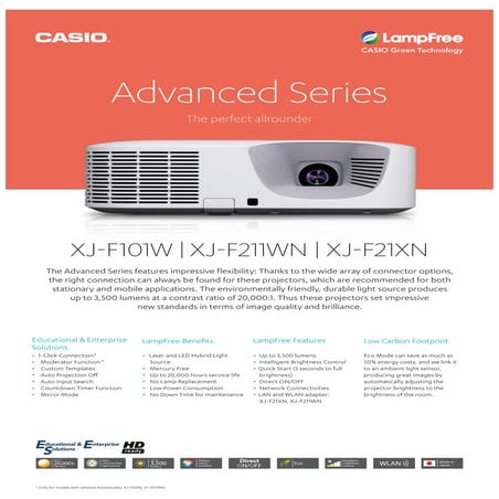 Casio New advanced series f101 w f211wn f21xn | PDF
