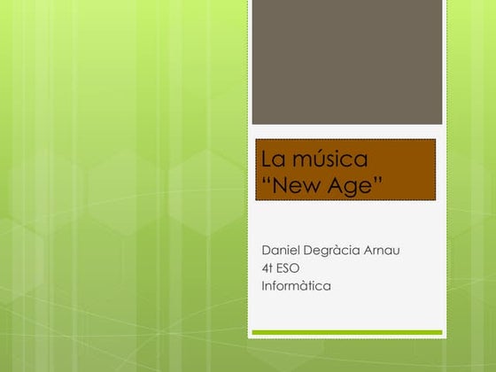 Musica New Age | PPT