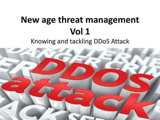 DoS or DDoS attack | PPTX