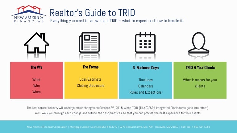 Realtor’s Guide to TRID
