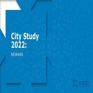 2022 Newark Chart School City Study | PPT