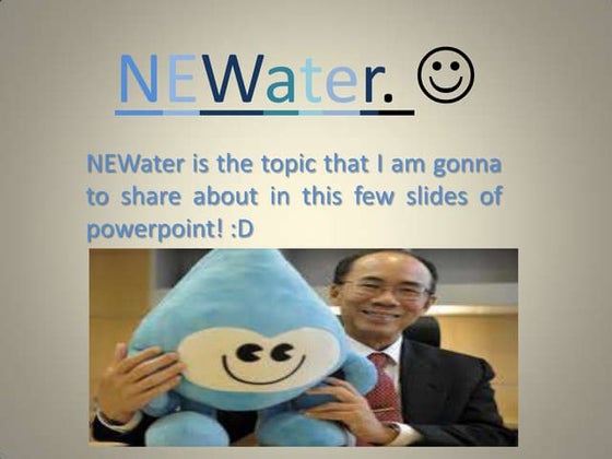 Newater | PPTX