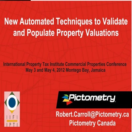 Rob Carroll, Pictometry canada corp