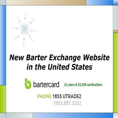 Top bartercard | PPTX