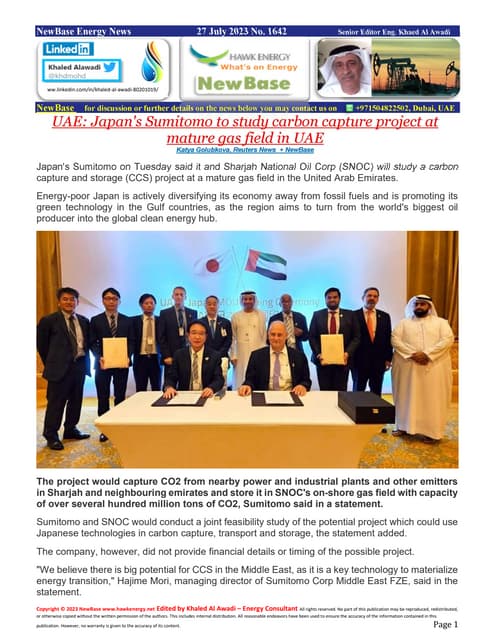 Newbase 27 July 2023 Energy News Issue 1642 By Khaled Al Awadipdf