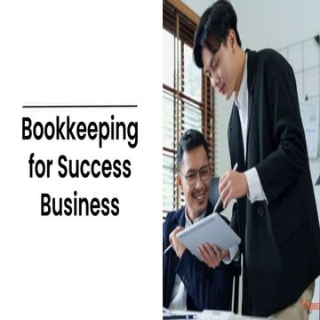 10 Reasons Why Bookkeeping is Important for your Business | PPTX