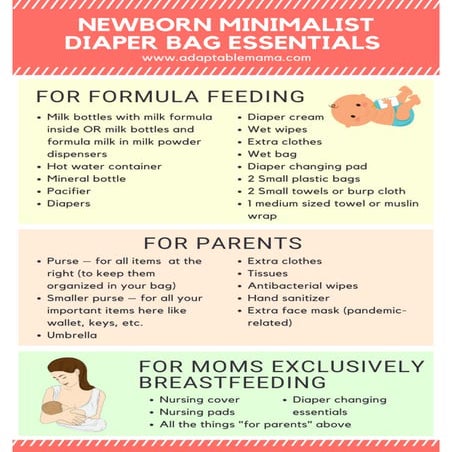Newborn Minimalist Diaper Bag Essentials.pdf