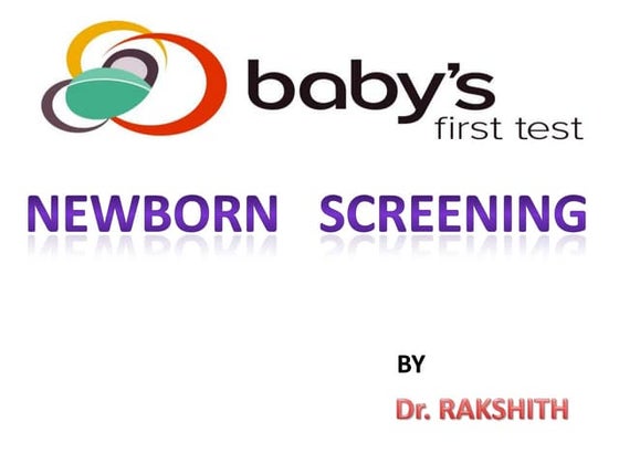 New born screening | PPT