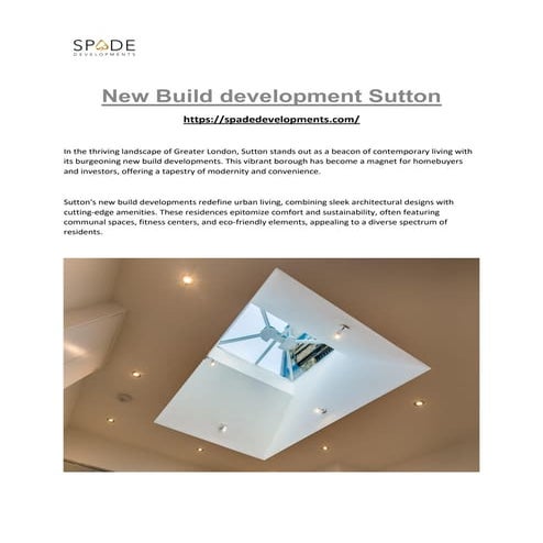 New Build development Sutton12345678.pdf | Apartments | Real Estate