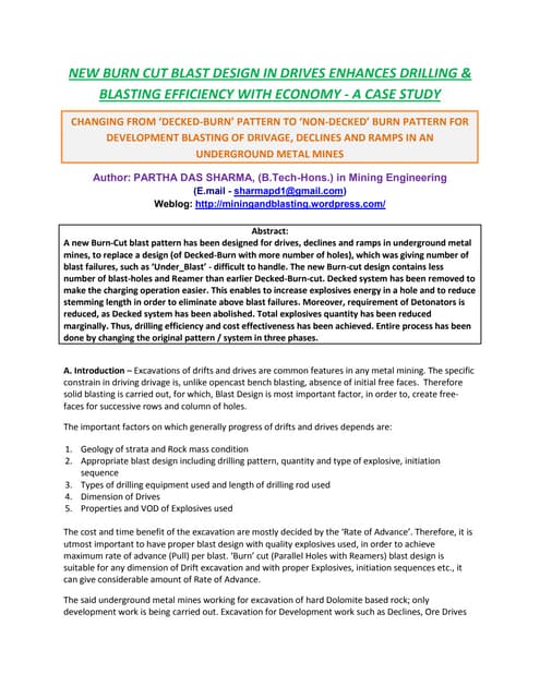 Drop raising in underground mines | PDF