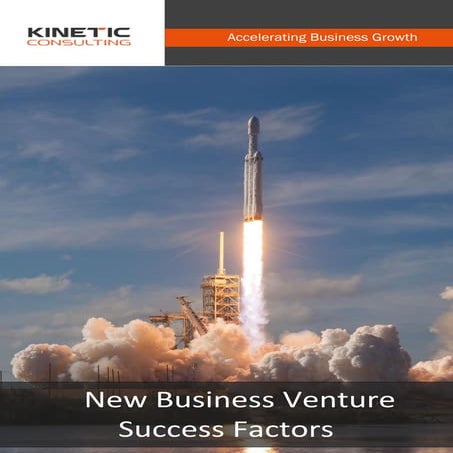 New Business Venture Success Factors | PDF