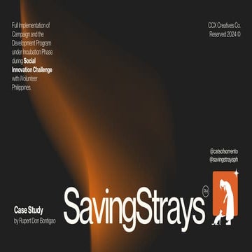 Case Study: Saving Strays Development Program | PDF