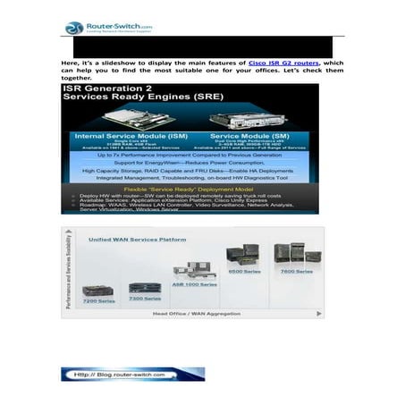 New cisco isr g2 routers | PDF