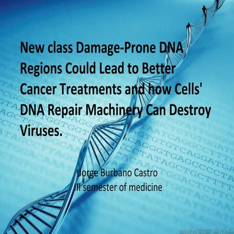 Fragile sites in the cancer | PPTX