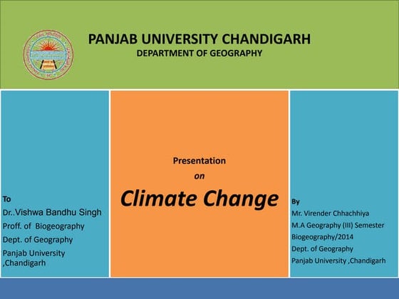 Causes and effects of climate change | PPTX | Geography | Science