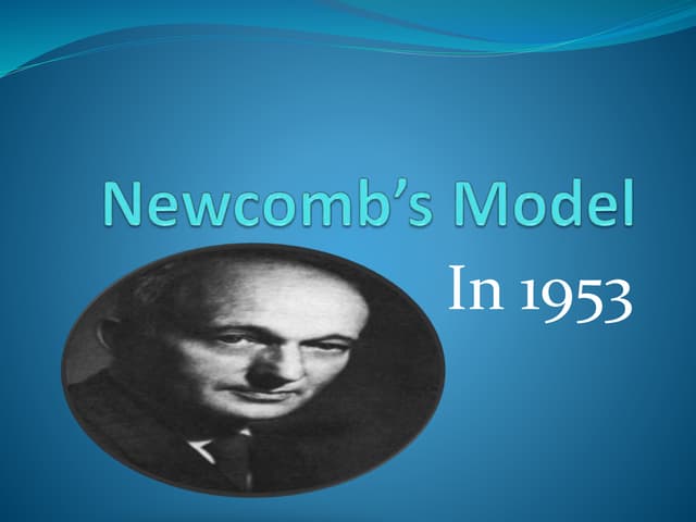 Gerbner’s model of communication | PPTX