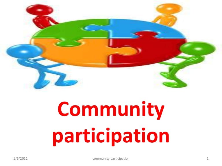 New community participation