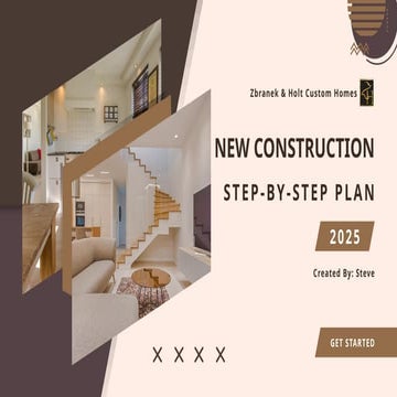 What are the steps involved in the planning of new construction? | PPT