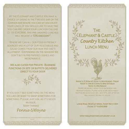 Menu quotation | PPT
