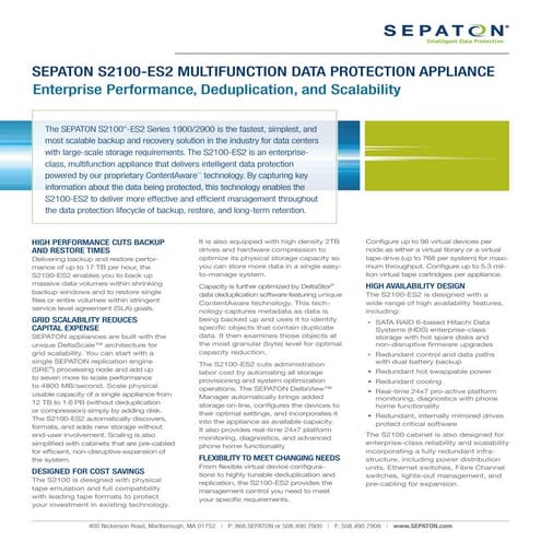 SEPATON and HDS | PDF