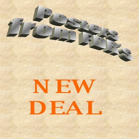 New Deal Posters | PPT