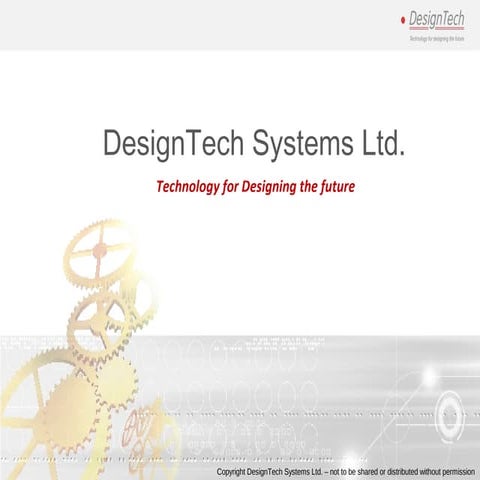 Designtech Systems Ltd An Ideal Technology And Engineering Services